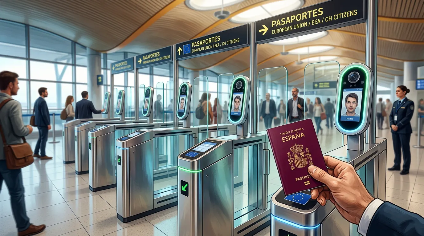 Spain Adjusts Biometric Border Control to Ease EES Congestion for 90/ ...
