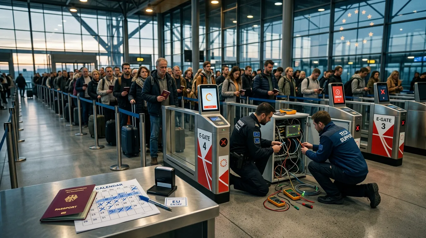 EU Entry/Exit System Hits Technical Glitches on Launch Day, Raising ...