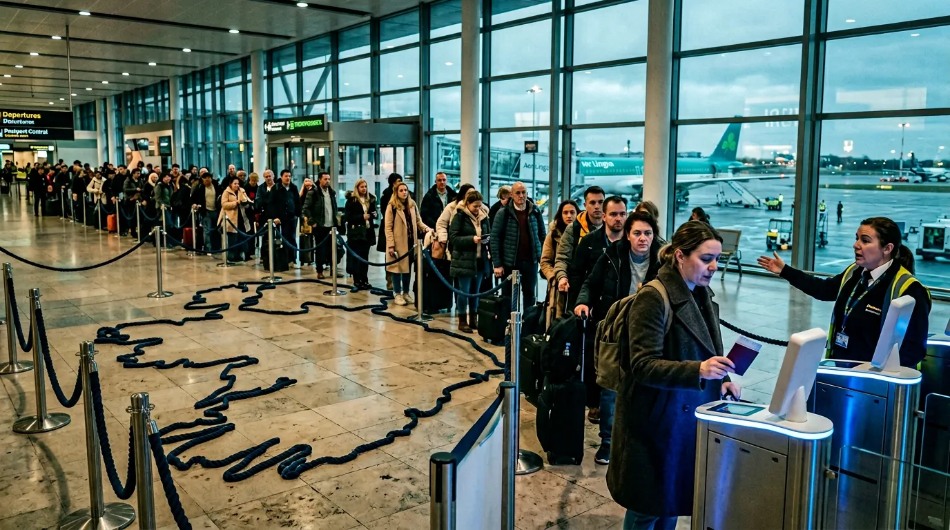 Ireland Braces for EU Entry/Exit System Rollout Amid Airport Queue ...